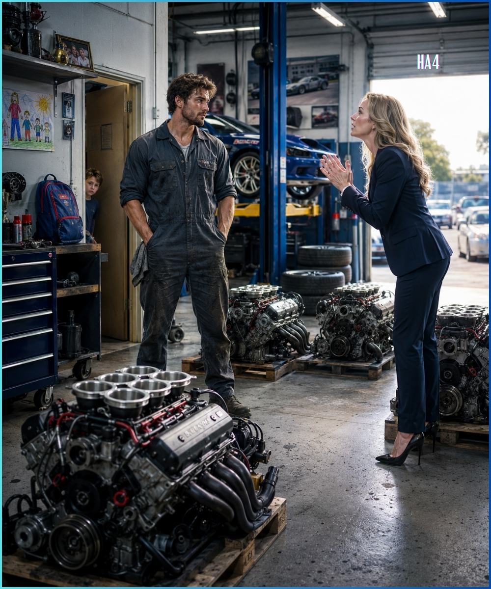 The CEO dumped six dead race engines on a single dad’s garage, then ...